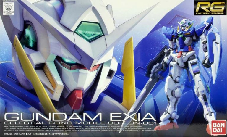 【ガンプラ】RG 1/144 ガンダムエクシア レビュー | ポッチのガンプラ＋
