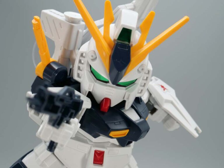 【ガンプラ】BB戦士209 νガンダム（HWS仕様） レビュー | ポッチのガンプラ＋