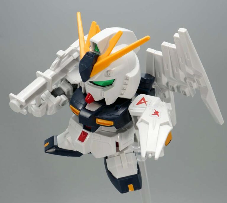 【ガンプラ】BB戦士209 νガンダム（HWS仕様） レビュー | ポッチのガンプラ＋