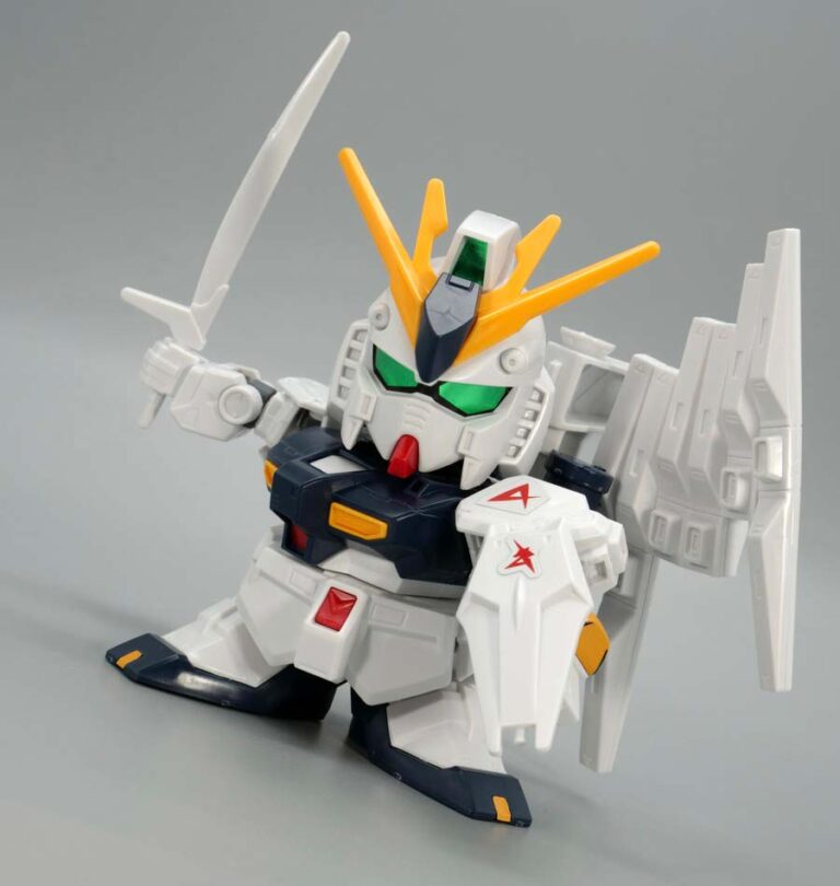 【ガンプラ】BB戦士209 νガンダム（HWS仕様） レビュー | ポッチのガンプラ＋
