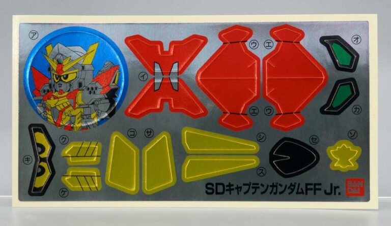 【ガンプラ】SDガンダム ちーびー戦士 No.3 キャプテンガンダムFFJr. レビュー | ポッチのガンプラ＋