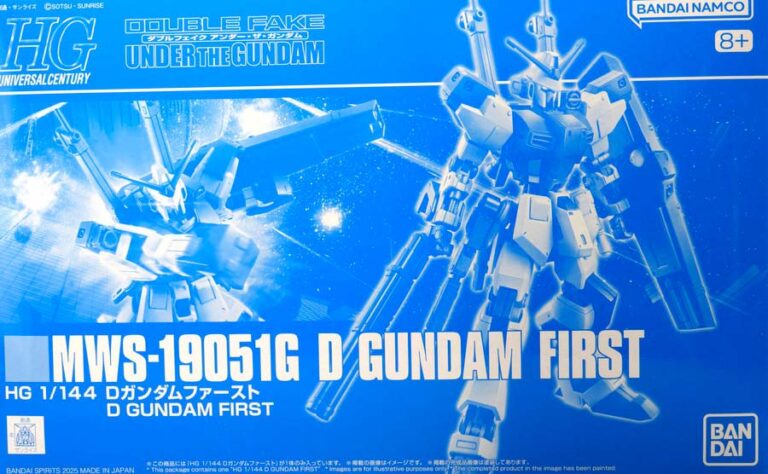 【ガンプラ】HGUC 1/144 Dガンダムファースト レビュー【プレバン】 | ポッチのガンプラ＋